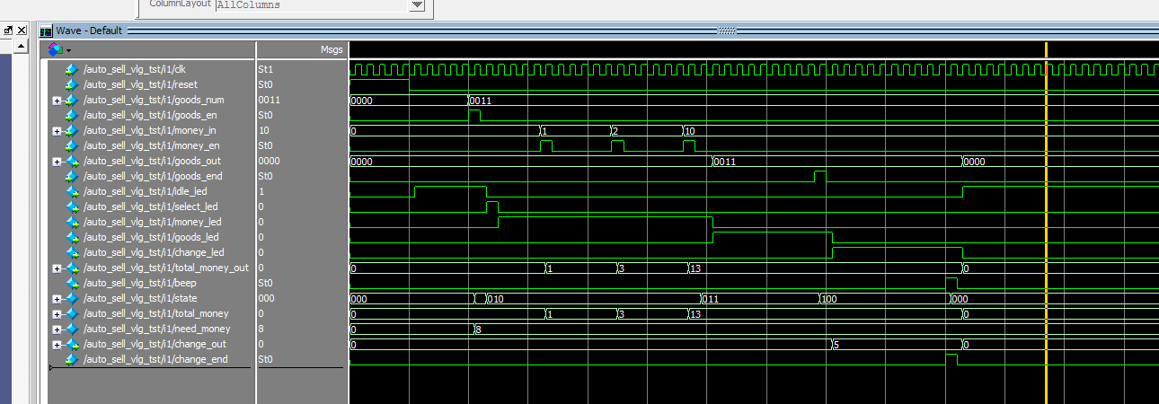 自动售货机设计verilog代码quartus仿真自动售货机verilog代码 Csdn博客