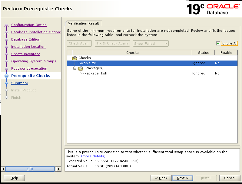 Linux安装 Oracle 19C 实操_error: compat-qpid-cpp-client conflicts with qpid--CSDN博客