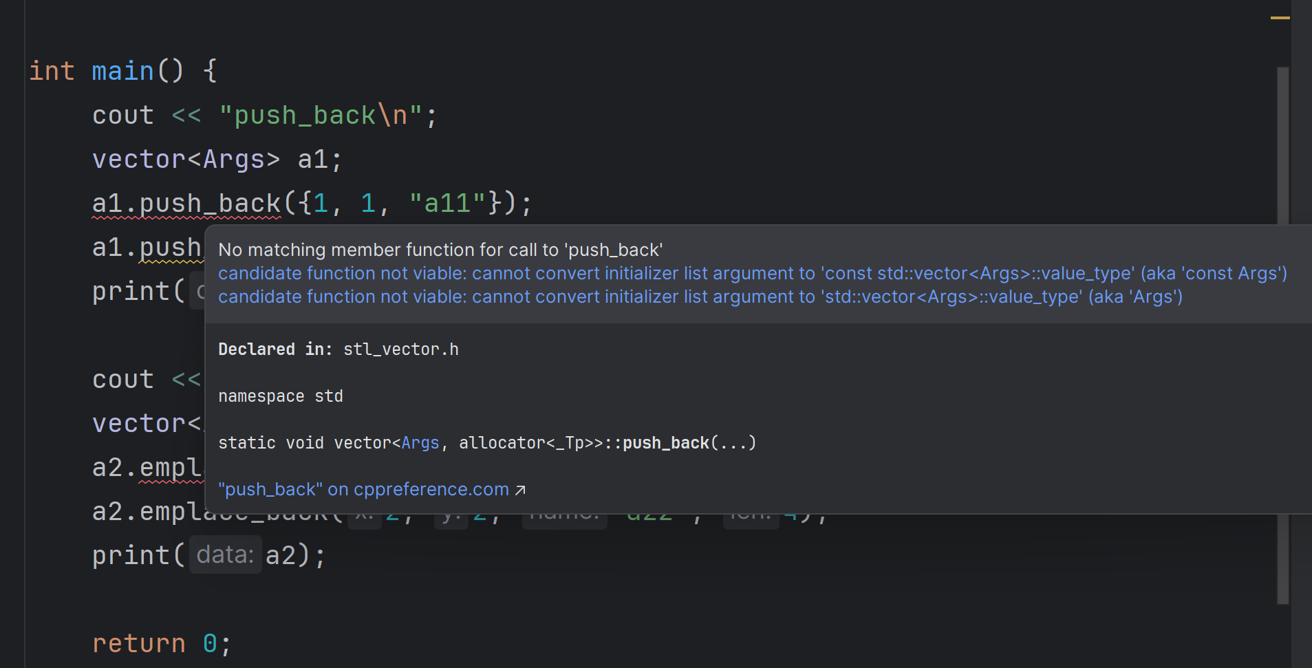 emplace_back()和 push_back()-CSDN博客