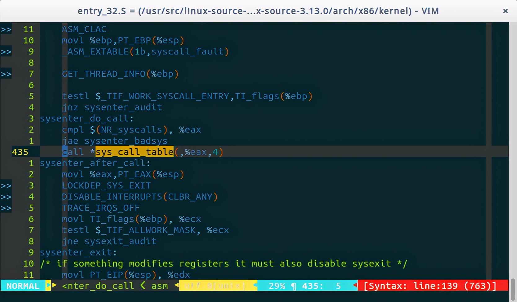系统调用表与系统调用号-=＞数组与下标-CSDN博客