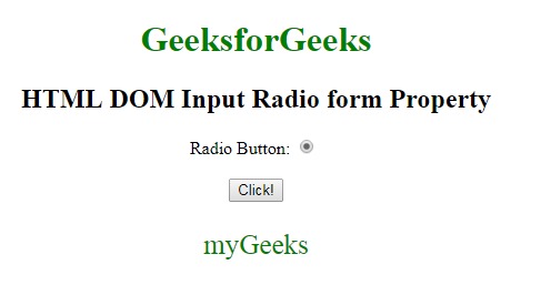 html form input radio,HTML Input Radio form用法及代码示例-CSDN博客