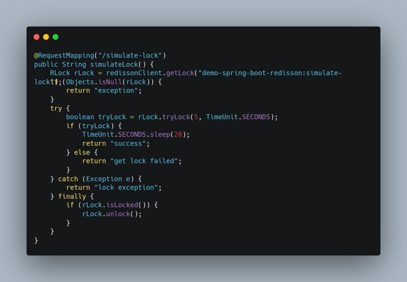 Redisson 分布式锁的正确使用_java.lang.illegalmonitorstateexception: attempt to-CSDN博客