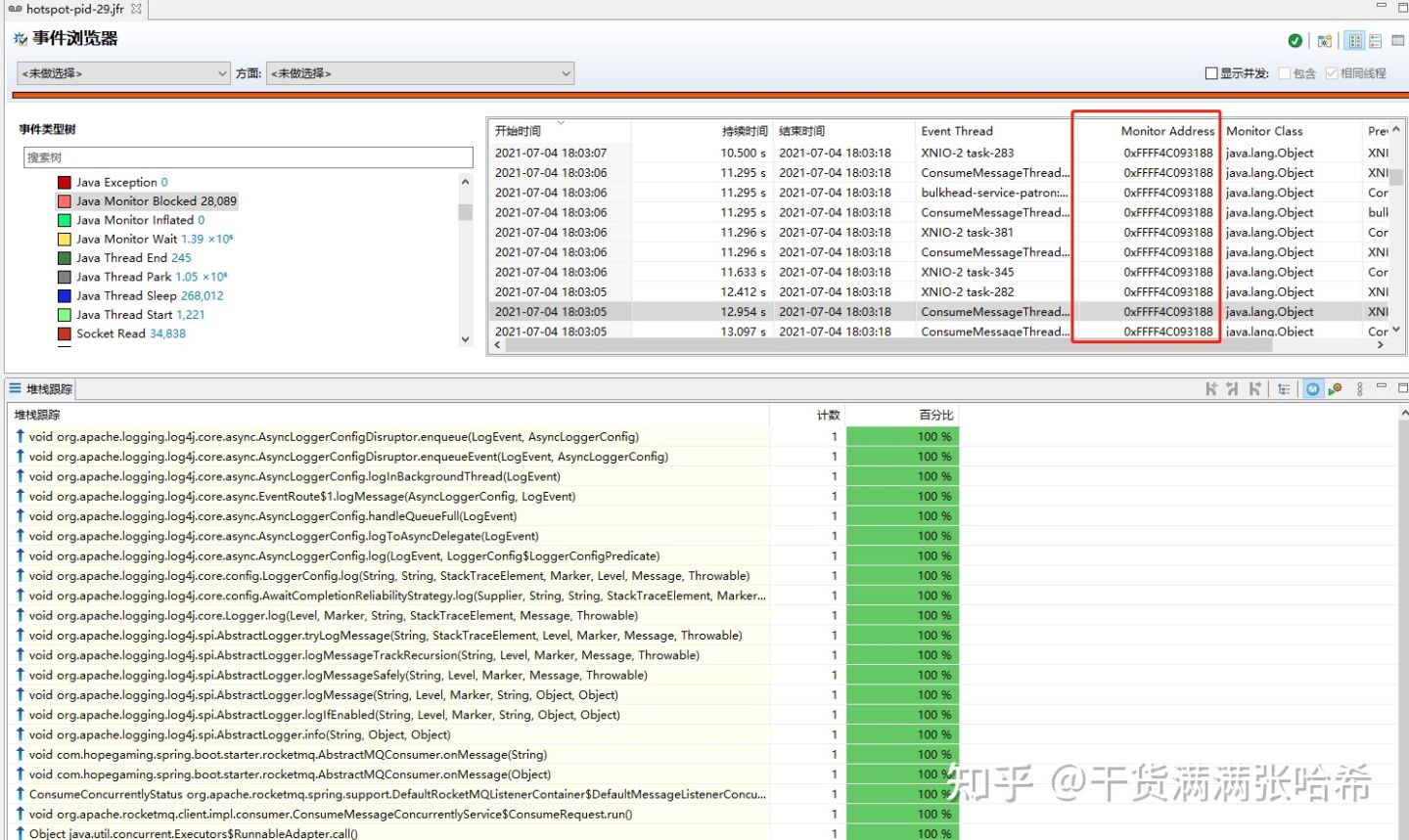 一次Log4j2日志输出阻塞问题的定位_log4j2 immediateflush-CSDN博客
