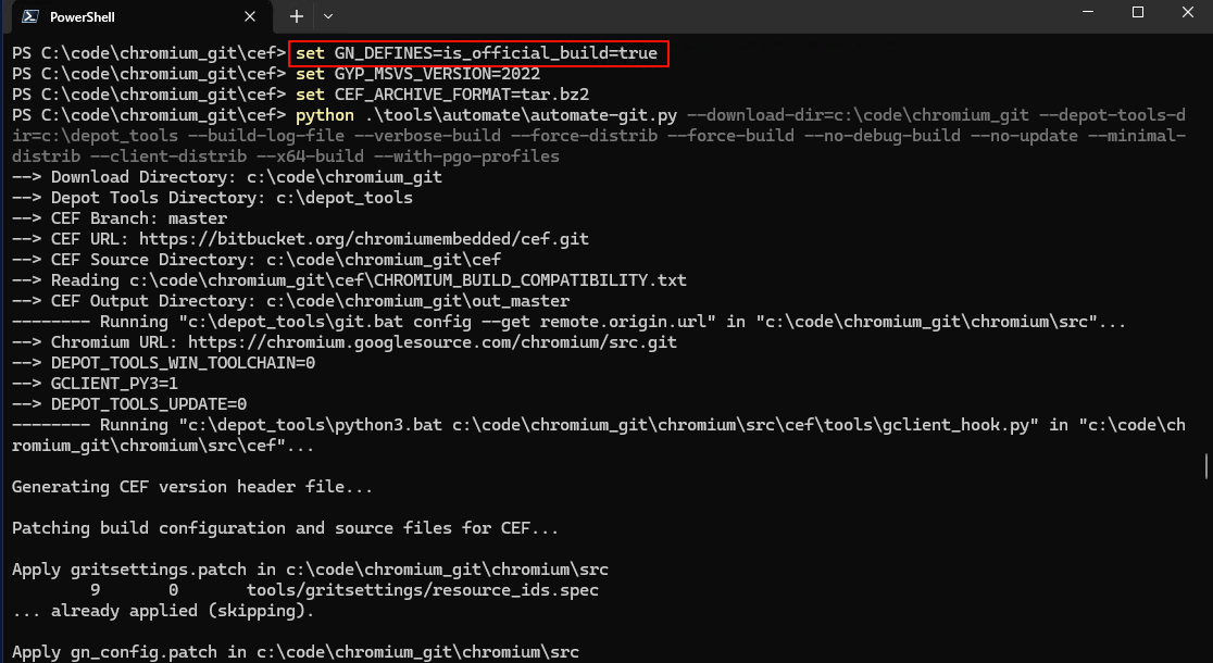 CEF127编译指南 Winodws篇-编译CEF(七)_cef如何编译 windows-CSDN博客