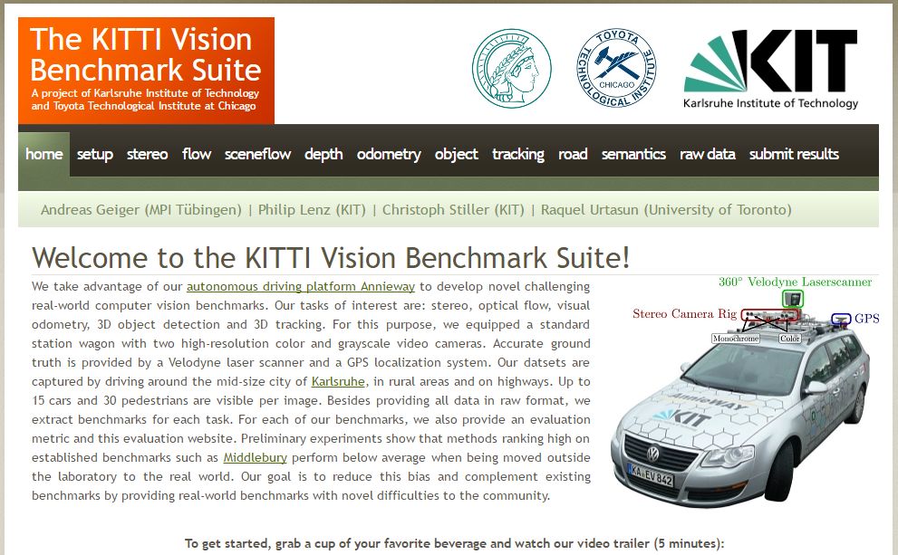 kitti数据集_超全的3D视觉数据集汇总-CSDN博客