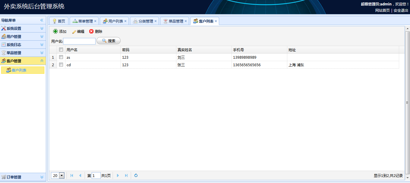 基于ssm框架外卖订餐系统设计与实现在线点餐系统需求分析 Csdn博客