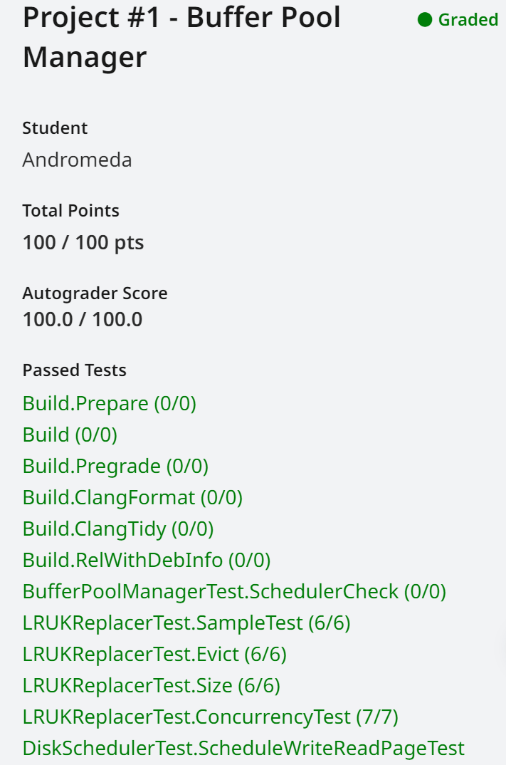 CMU 15445 2023fall Project1 Buffer Pool Manager_cmu15445 2023fall project1-CSDN博客