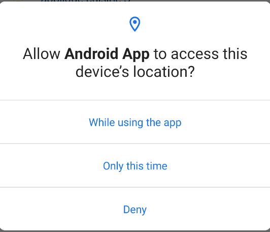 如何在Android 11 中正确请求位置权限？以及Android 8 - 11位置权限的变化及适配方法！_android 定位权限只申请一次-CSDN博客