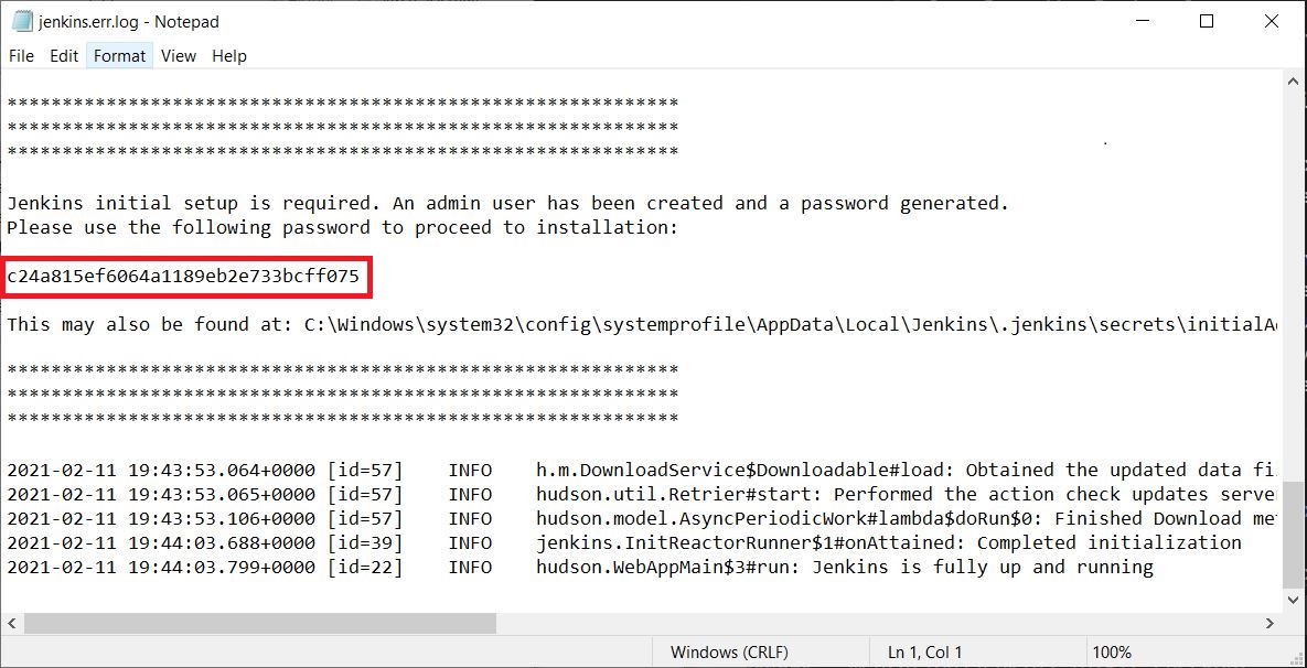 Windows下Jenkins软件安装说明及配置_windows jenkins配置文件在哪里-CSDN博客