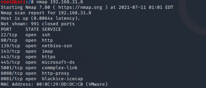 [工具教程]Kali中的工具Nmap使用方法_kalinmap使用教程-CSDN博客
