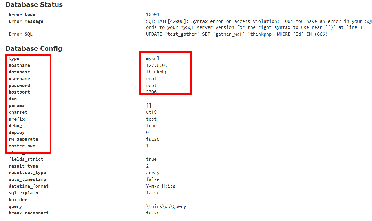 记复现“Thinkphp5.X设计缺陷导致泄漏数据库账户密码”-CSDN博客