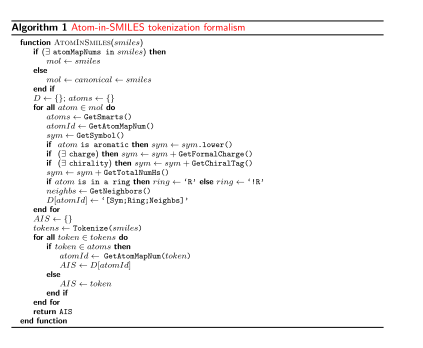 学术速运|通过SMILES原子标记化提高化学语言模型结果的质量_smiles 伪原子-CSDN博客