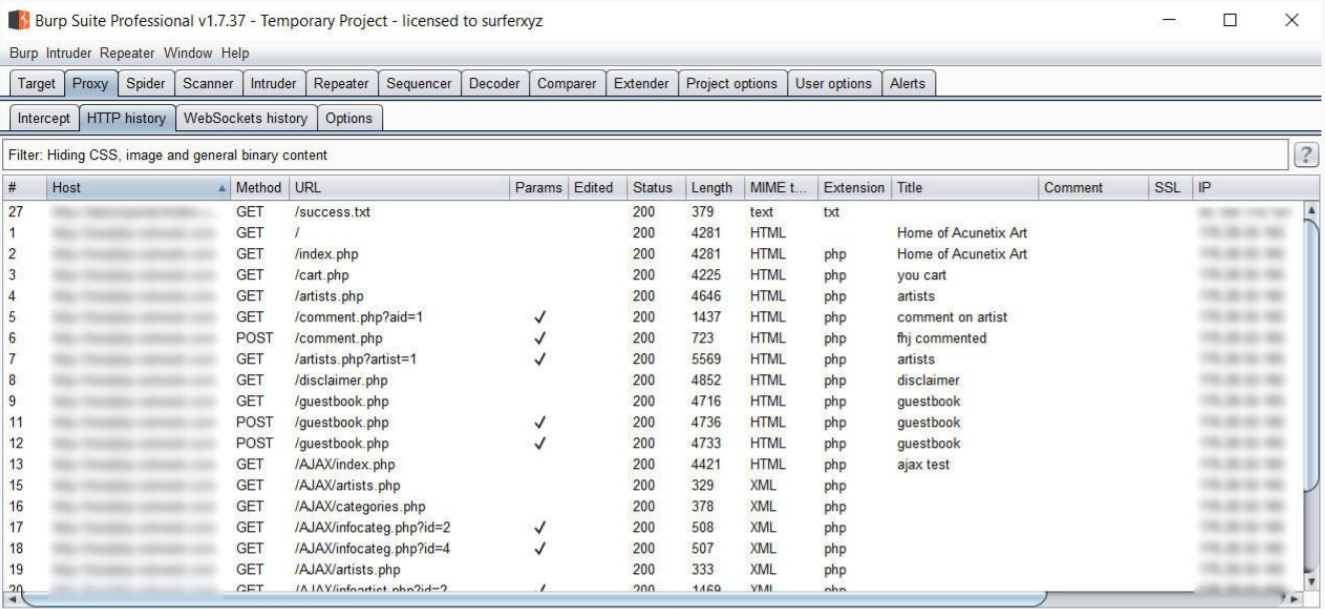 【Pyhon】利用BurpSuite到SQLMap批量测试SQL注入 阅览目录_burpsuite sqlmap-CSDN博客