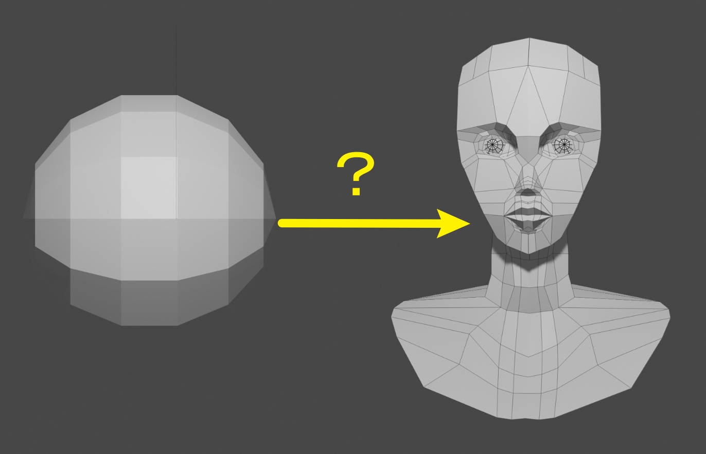 Blender 人物模型【blender】从球开始制做一个简单的人头（程序向，非美术向） Csdn博客 