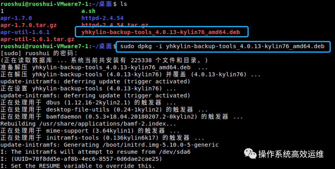 银河麒麟桌面操作系统apt、dpkg命令详解_银河麒麟中dpkg找不到命令-CSDN博客