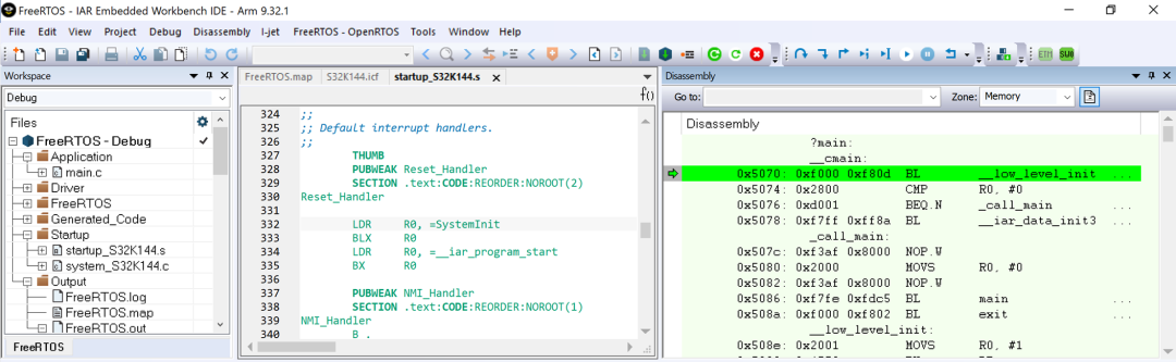 IAR Embedded Workbench中的MCU启动过程_iar 启动流程-CSDN博客