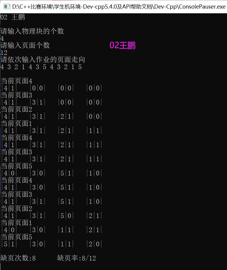 操作系统实验六——简单clock算法（c实现）clock算法c Csdn博客