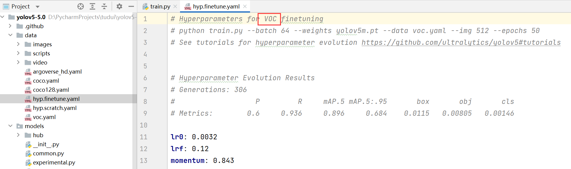 【yolov5】train.py文件的参数详解_yolov5 train.py参数-CSDN博客