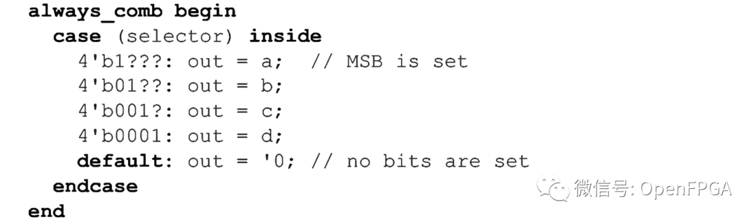 Systemverilog 决策语句 Case语句 Systemverilog Case Csdn博客