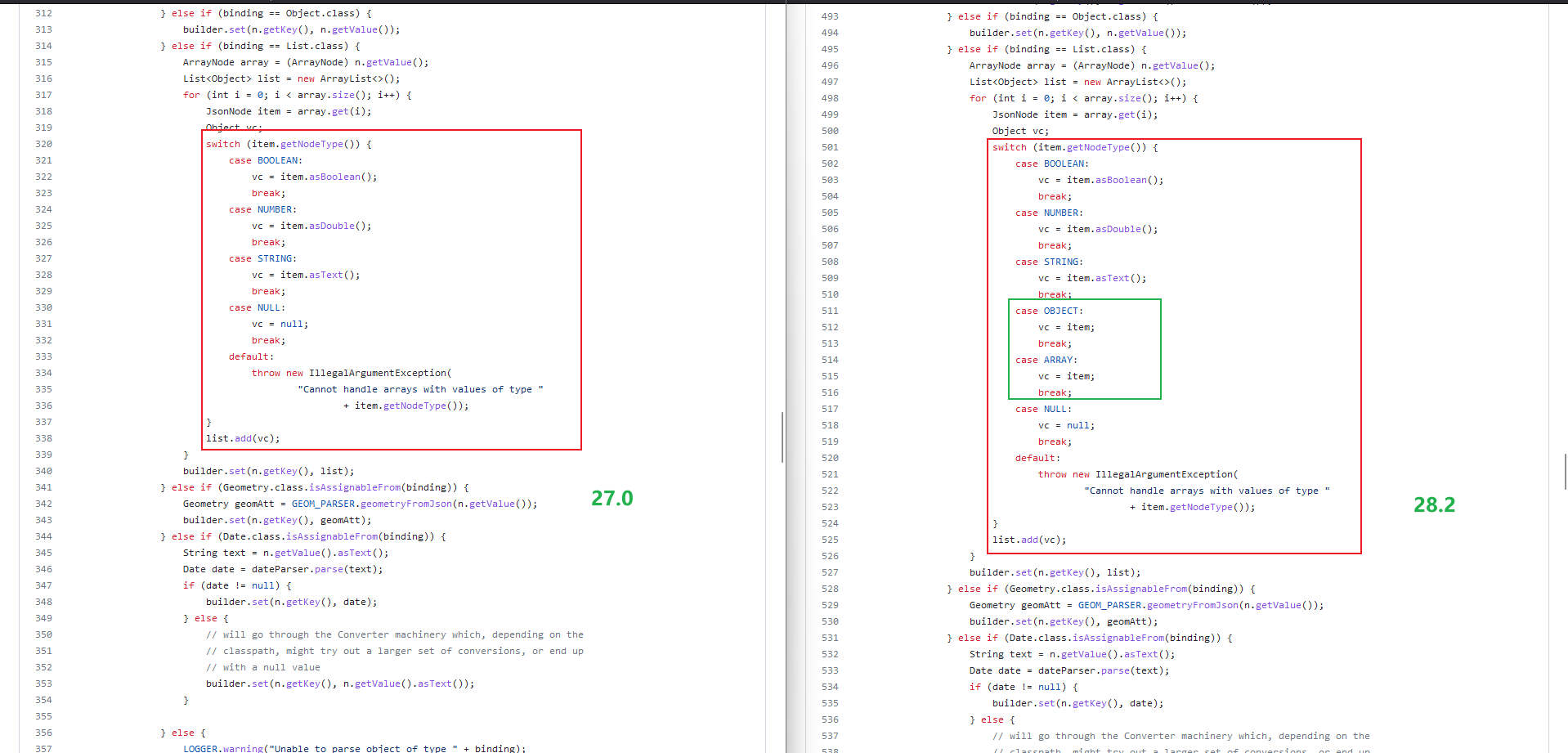 GeoTools解析GeoJson为要素集（FeatureCollection）含嵌套数组属性_geotools geojson-CSDN博客