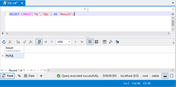 Mysql Concat函数：如何在mysql中拼接字符串 Csdn博客