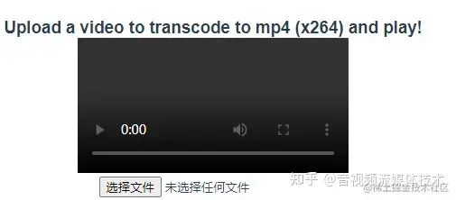 Ffmpeg实现web在线转码播放ffmpegjs在线链接 Csdn博客