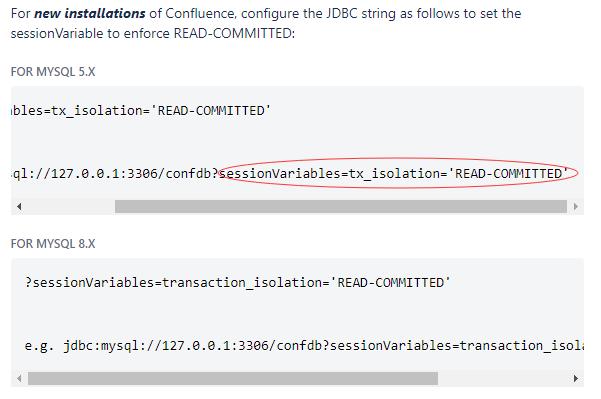 Mysqsl session isolation level ‘REPEATABLE-READ‘ is no longer supported. Session isolation level ...