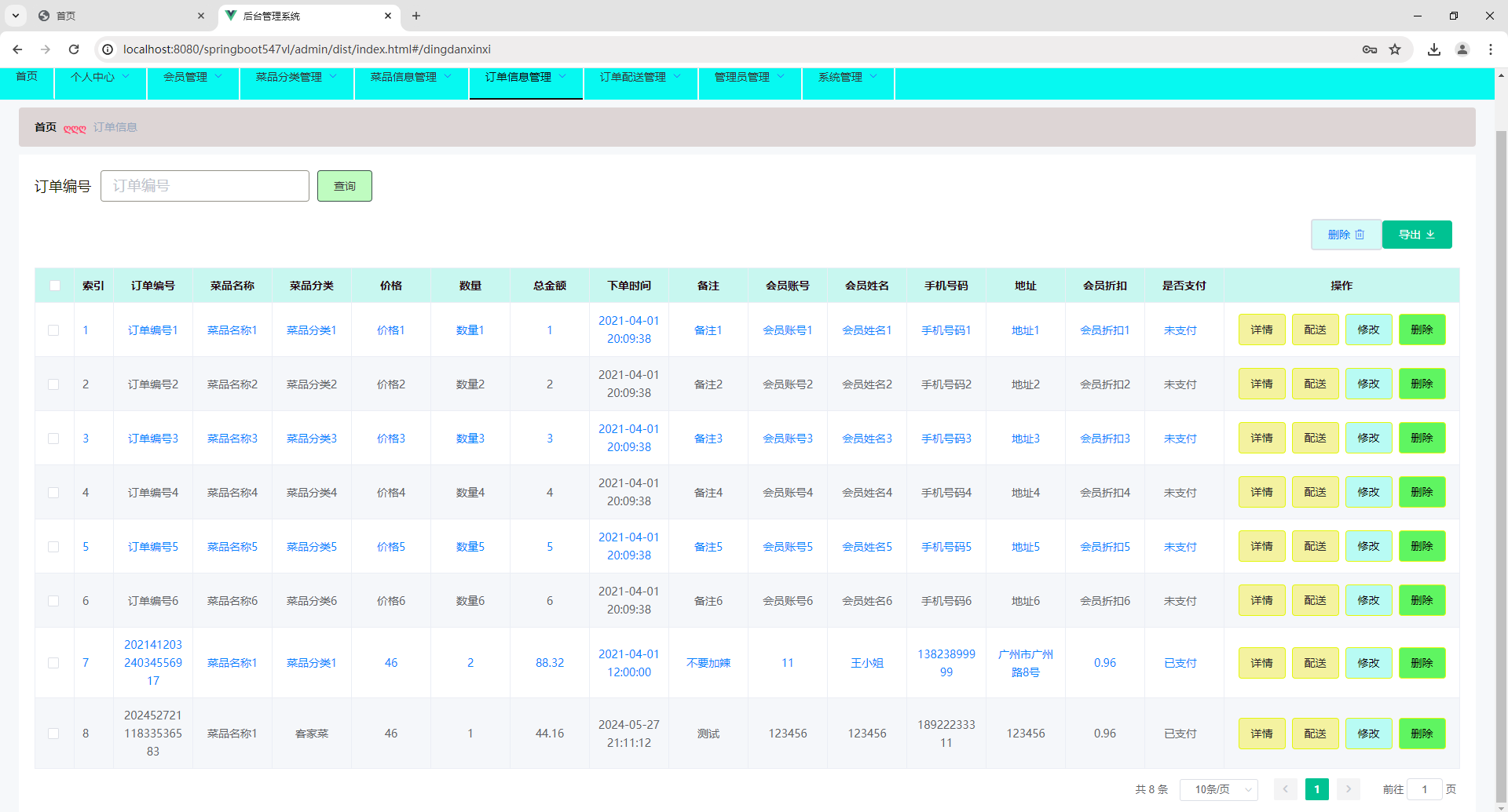 基于springboot的网上订餐系统，网上点餐管理系统，附源码+数据库+论文+PTT+开题报告，包远程安装调试-CSDN博客
