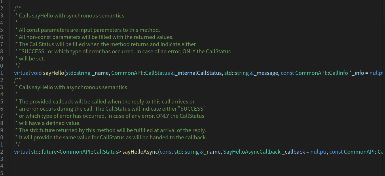 Commonapi C ++ (FIDL) Introduction - Programmer Sought