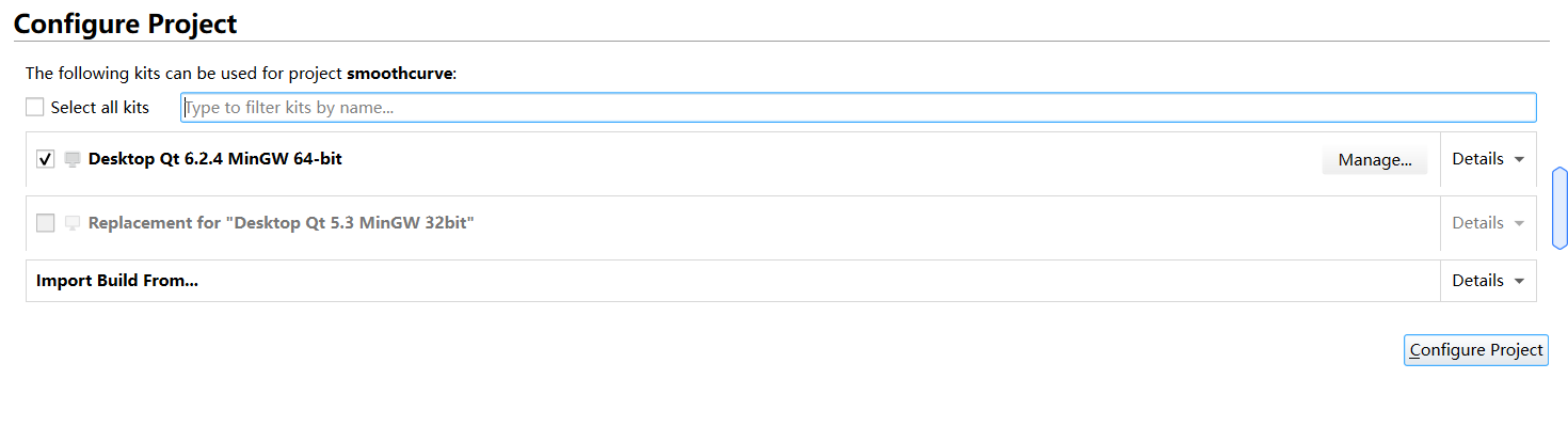 Qt报错：error: Project ERROR: Unknown module(s) in QT: core5compat_:-1: error: unknown module(s) in ...