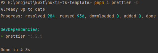 Nuxt3+TypeScript+Vite项目模板搭建（TypeScript、ESLint、Prettier、Sass、Stylelint、husky、Vite、pnpm 配置）【图文详细教程 ...