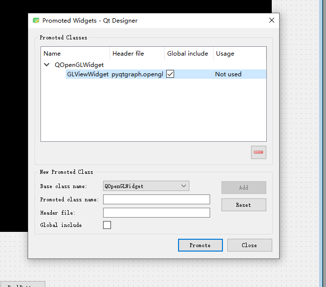 十、pyqtgraph使用qtdesigner提升3d图形界面 Pyqtgraph Opengl Csdn博客