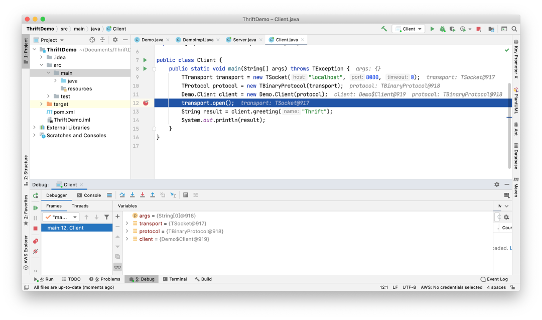 Thrift 协议介绍_thrift tcp-CSDN博客