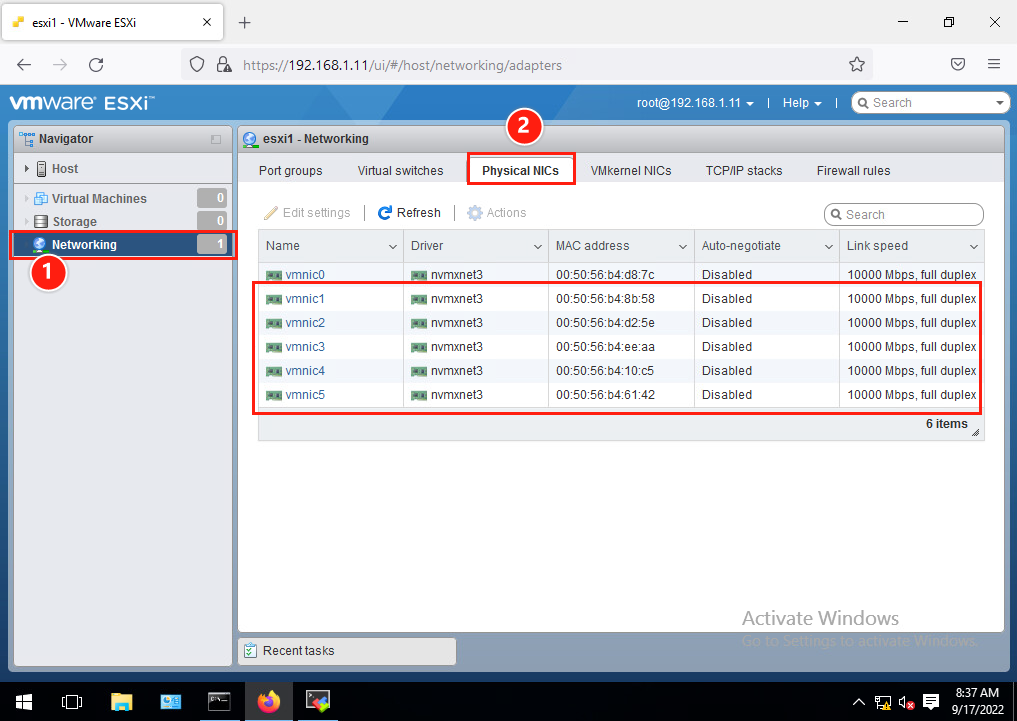 【VMware vSphere】搭建属于自己的 vSphere 实验环境（5）—— 使用Host Client配置ESXi_esxi host client-CSDN博客