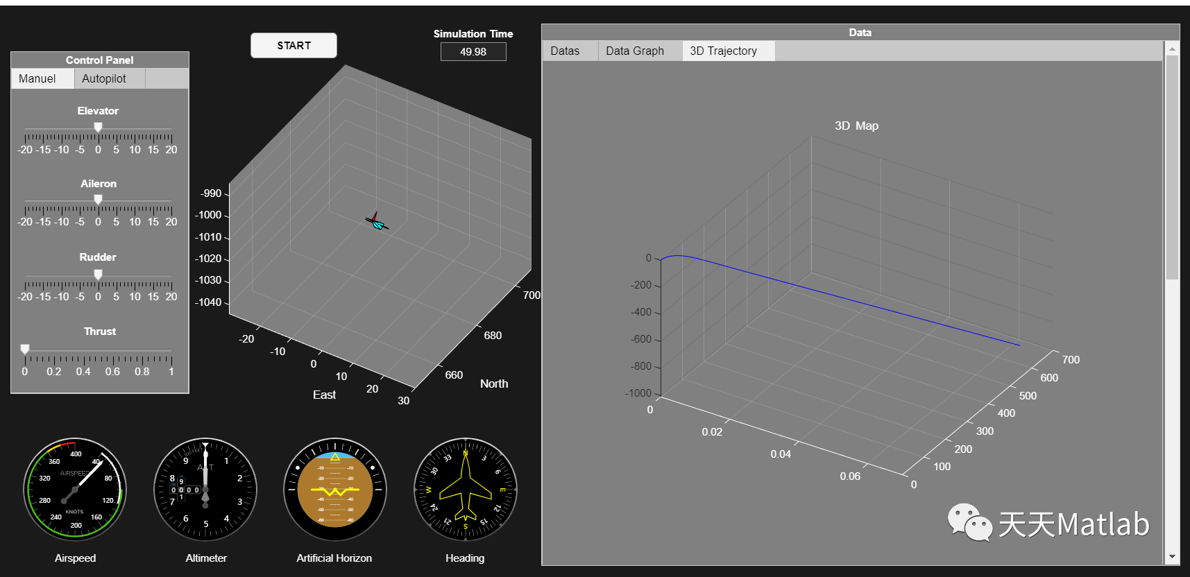 基于Matlab模拟风场环境下的无人机飞行姿态_无人机风力-姿态取向-CSDN博客