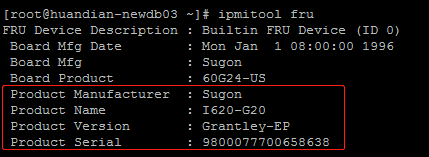 linux系统查看硬盘FRU信息,在操作系统中查询物理主机硬件信息-ipmitool、dmidecode...-CSDN博客