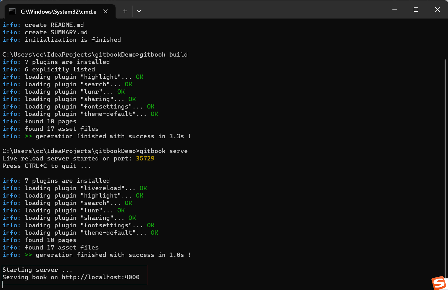 Gitbook将md文档生成html页面 Md转html Csdn博客