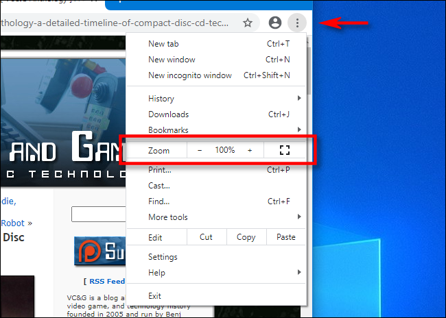 如何在Google Chrome浏览器中放大或缩小文本-CSDN博客