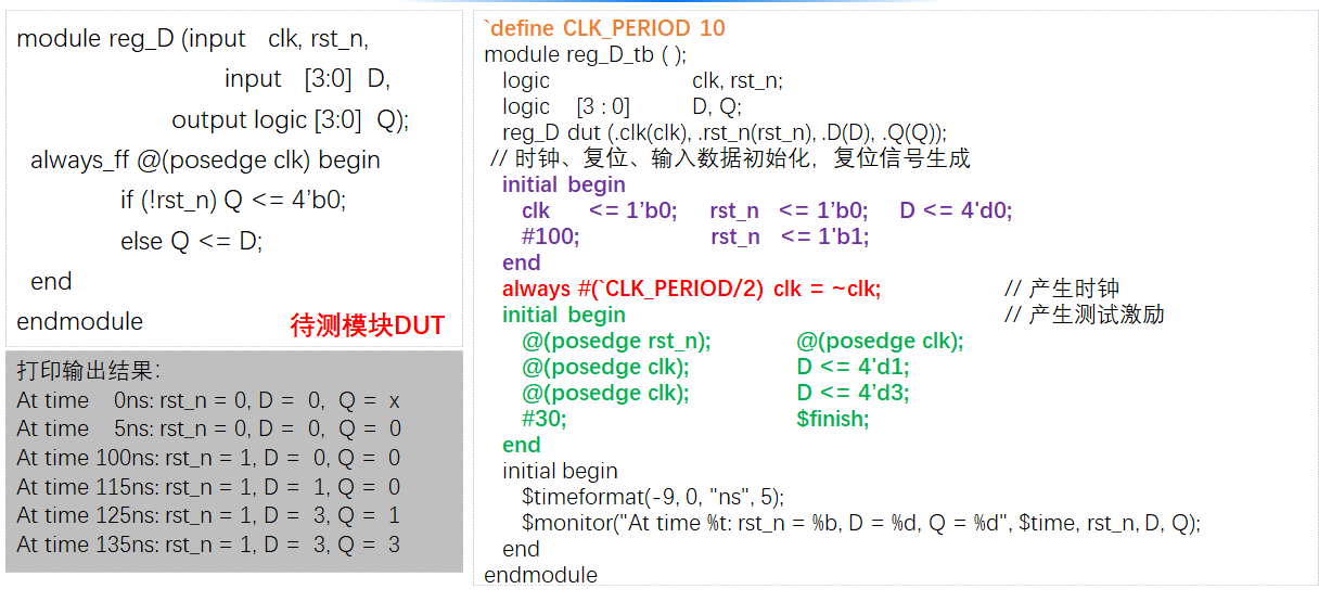 时序电路测试程序的verilog设计(摘录)verilog仿真时序电路 Csdn博客