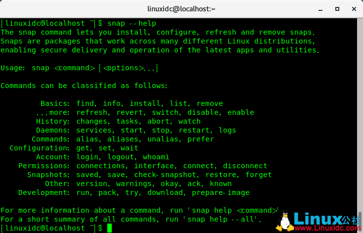 snap7在linux怎么用,如何在CentOS 7中安装Snapd-CSDN博客