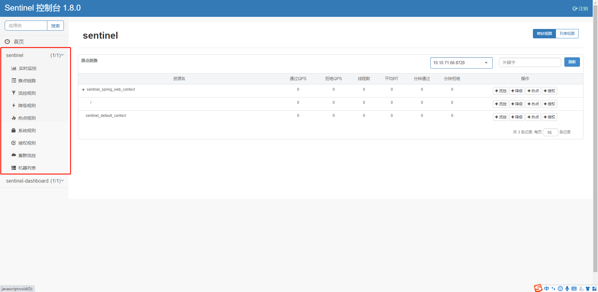 Sentinel+Nacos实现资源流控、降级、热点、授权_rule-type: flow-CSDN博客