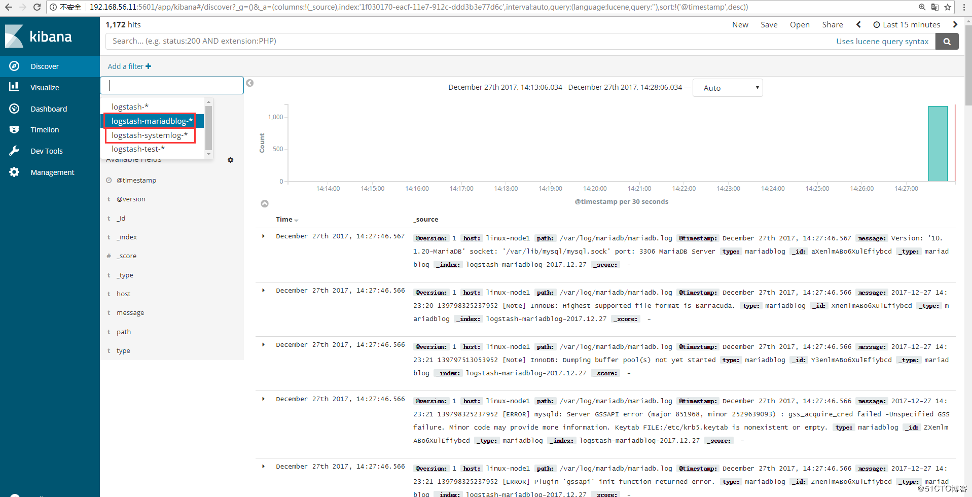 ELKStack入门篇（一）之ELK部署和使用_elk stack-CSDN博客