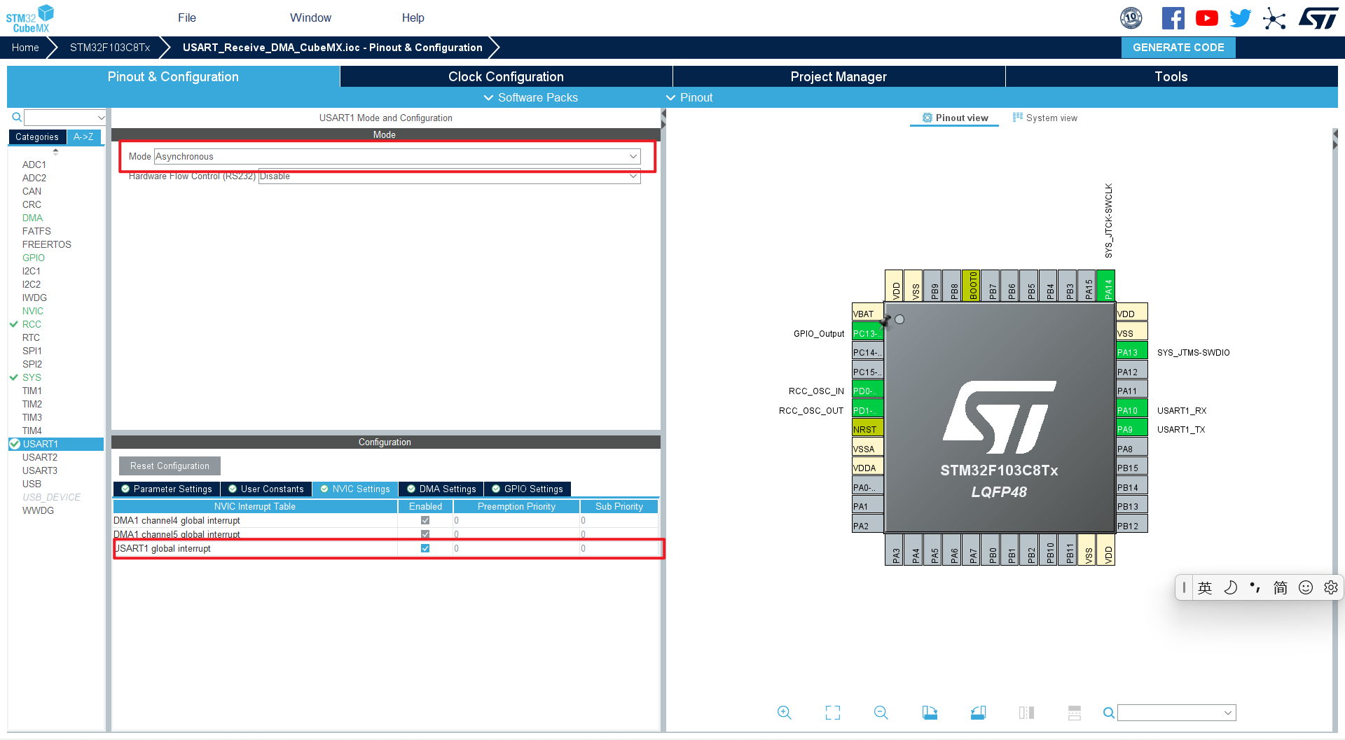 STM32 —— 串口通信3 DMA 通信-CSDN博客