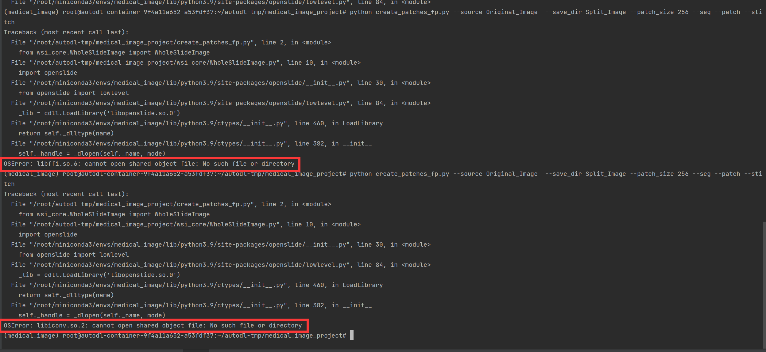 纯小白为了实现Camelyon16 数据集的分割和特征提取（基于CLAM的代码和AutoDL服务器）所走的弯路_camelyon16数据集-CSDN博客