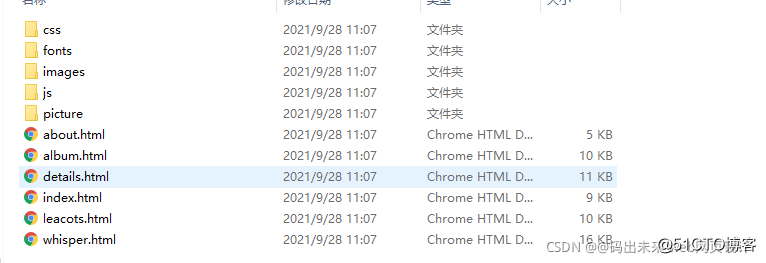 Html5期末大作业：个人网站设计——自适应个人相册展示留言博客模板 6页 Html Css Javascript Csdn博客