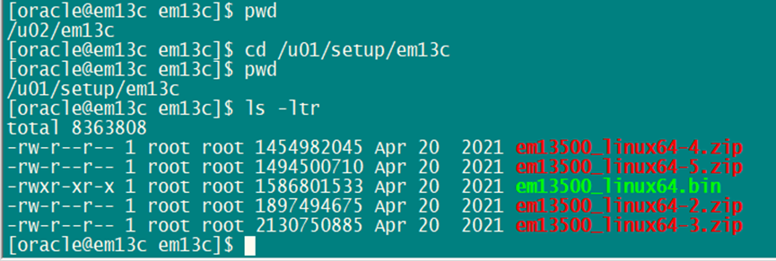 在Oracle Linux/RHEL 9.2 安装 Oracle 19c+ EM13c_oracle emcc 下载-CSDN博客