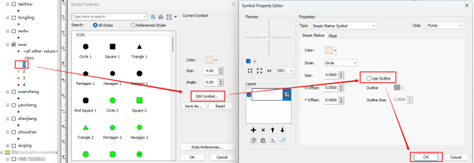 ArcGIS地图制作——符号显示级别设置和标注的条件设置-CSDN博客
