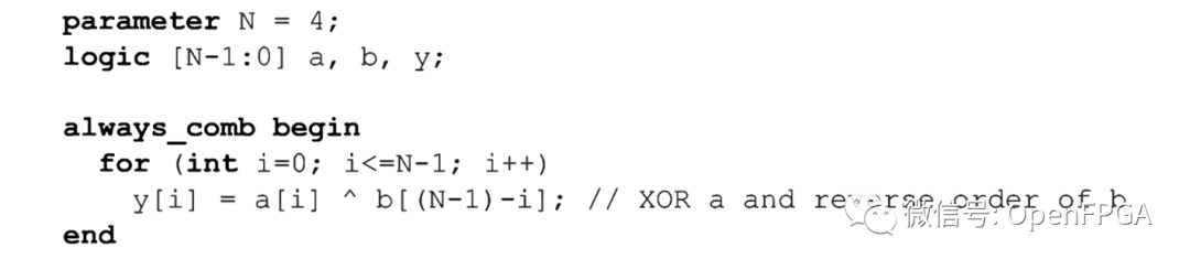 数字硬件建模systemverilog 循环语句systemverilog 数组位宽循环累加 Csdn博客